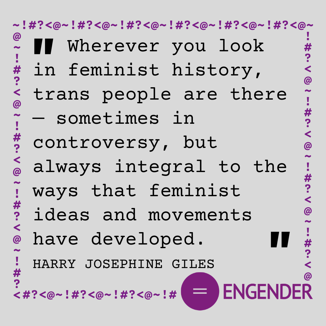 F-words: The Many Languages of Transfeminism | Engender blog | Engender