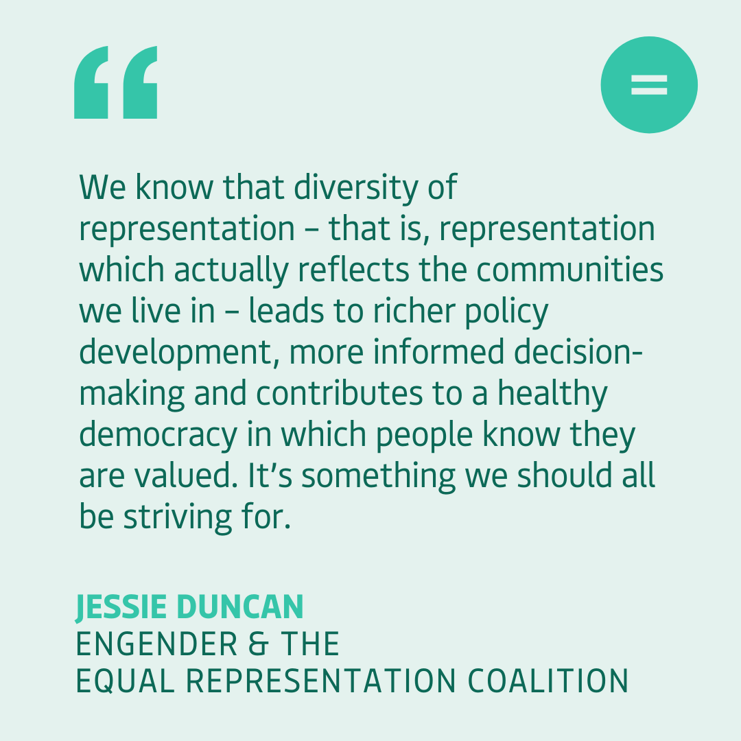Why we need data to achieve equal representation in politics | Engender ...