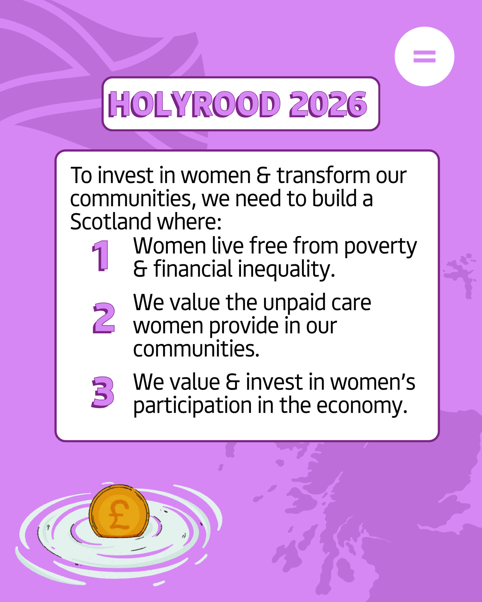 Holyrood 2026 - Calling on candidates to invest in women | Engender ...