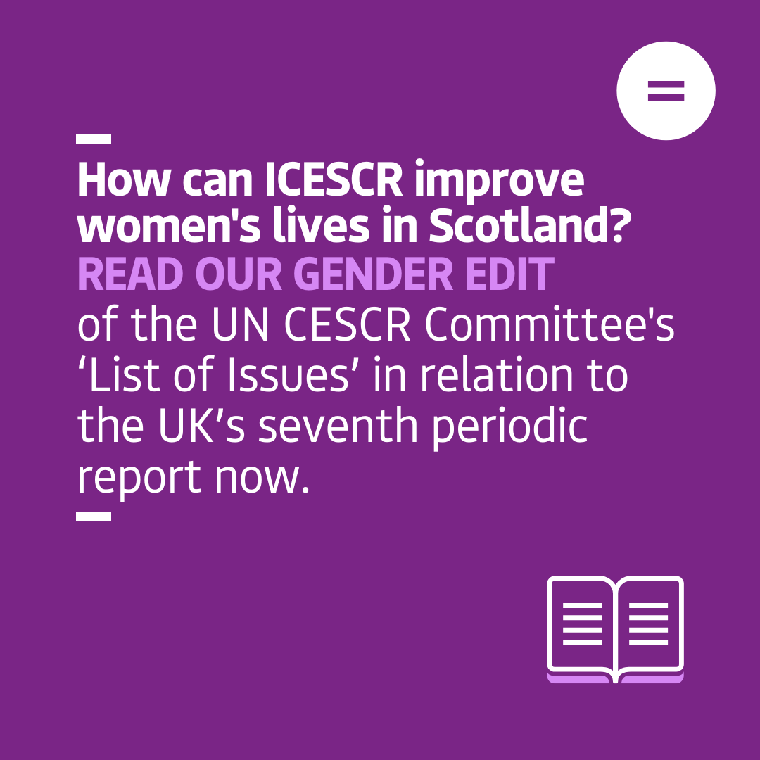 Women's economic, social and cultural rights in Scotland | Engender ...