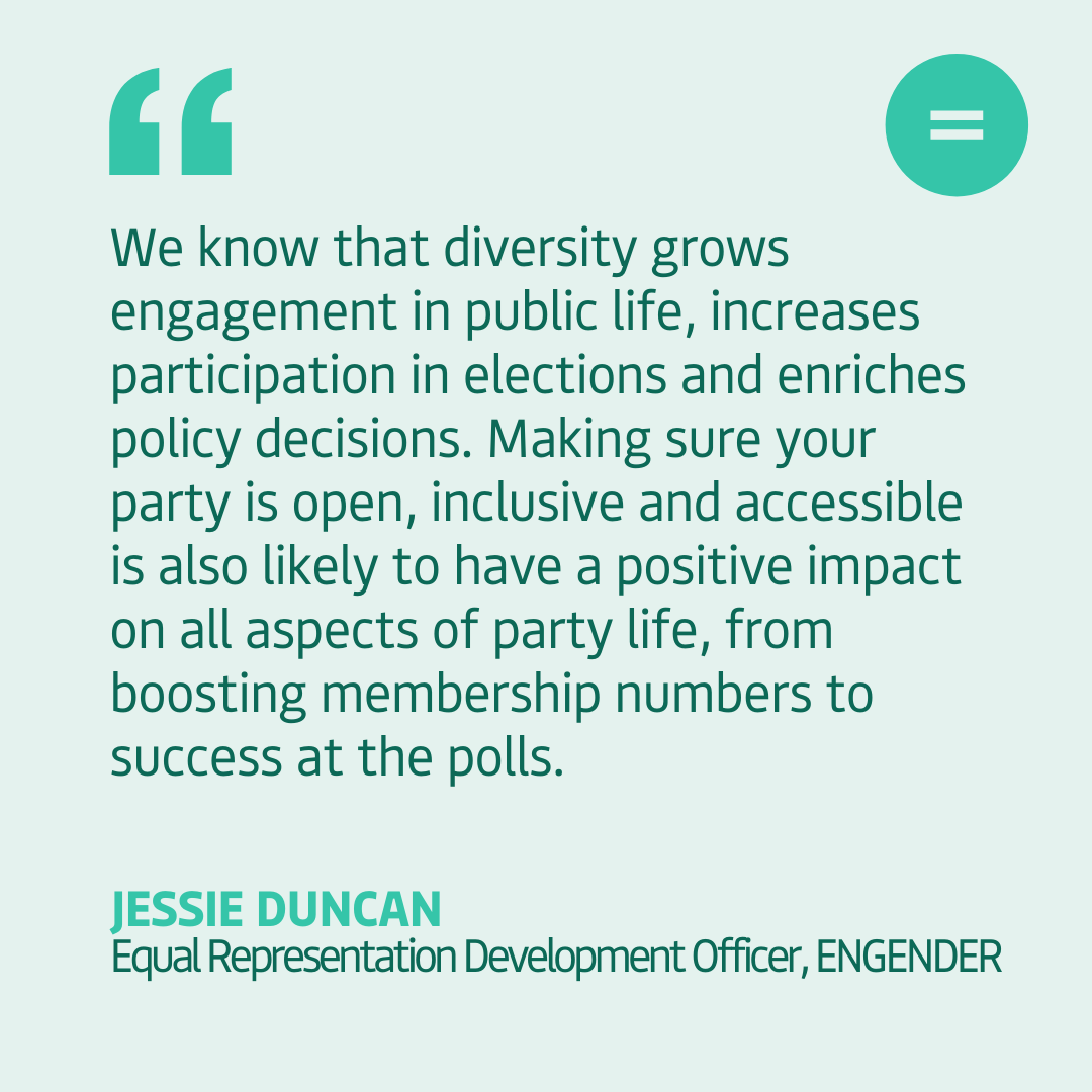 Supporting Political Parties to achieve Equal Representation in ...